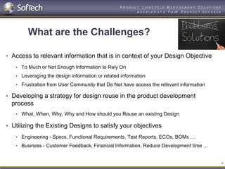 SofTech Achieving Greater Design Reuse | PPTX