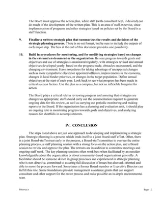 32. Strategic Planning A Ten Step Guide | PDF