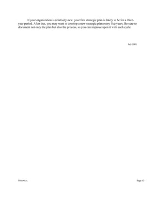 32. Strategic Planning A Ten Step Guide | PDF