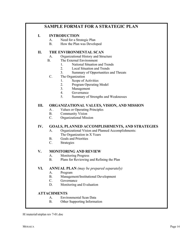 32. Strategic Planning A Ten Step Guide | PDF