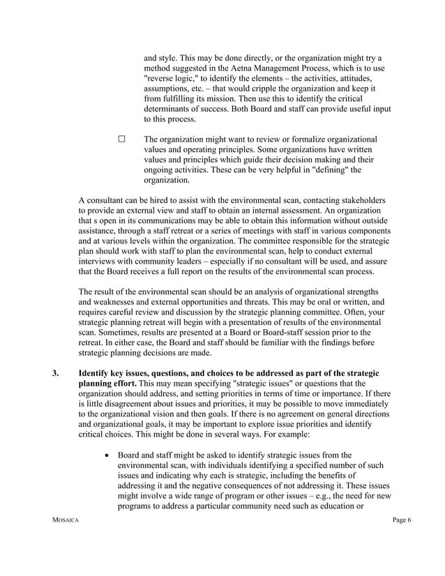 32. Strategic Planning A Ten Step Guide | PDF