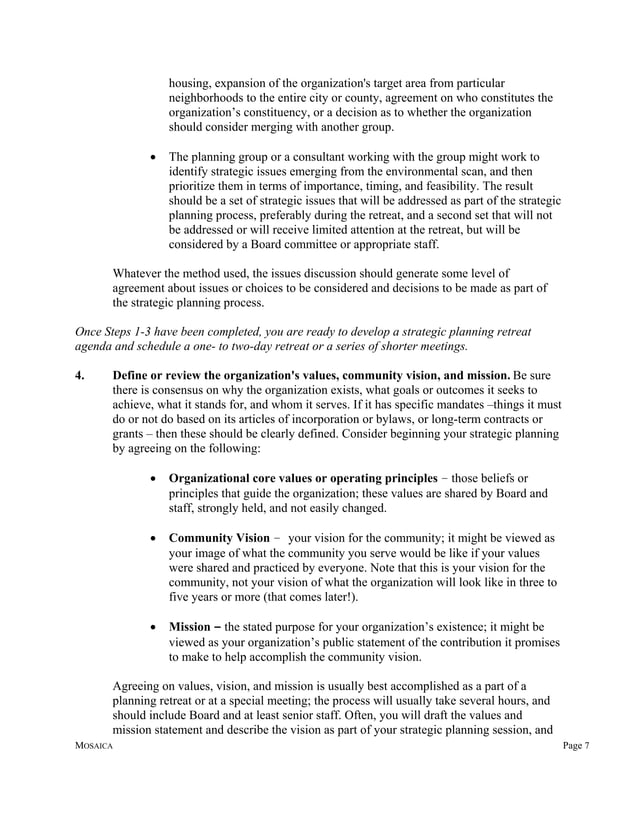 32. Strategic Planning A Ten Step Guide | PDF