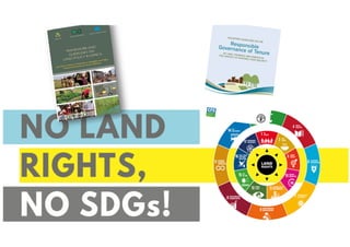 Land governance – a key factor for sustainability | PDF