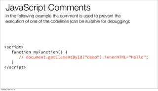 Introduction to JavaScript | PPT