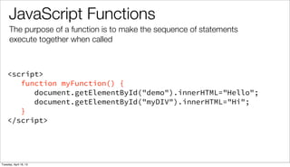 Introduction to JavaScript | PPT