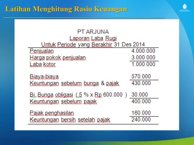 Analisis Laporan Keuangan Bab II | PPT