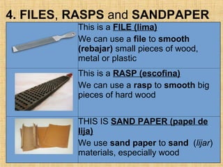 Working with Hand Tools | PPT