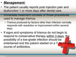complications of local anathesia 1111111 | PPT