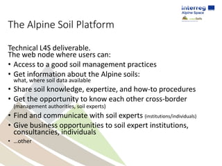 The Alpine Soil Partnership | PPTX