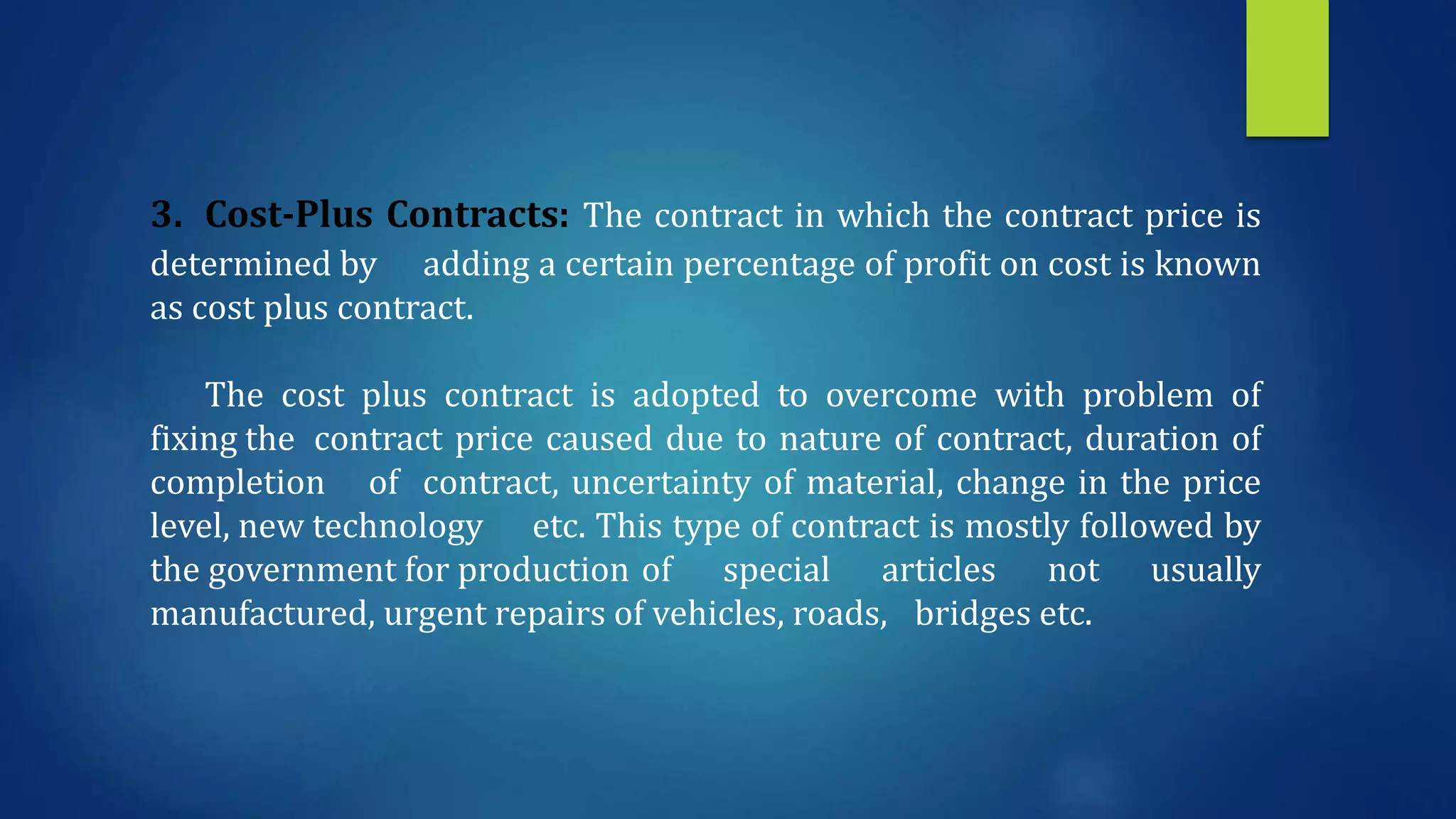 Contract Costing | PPTX