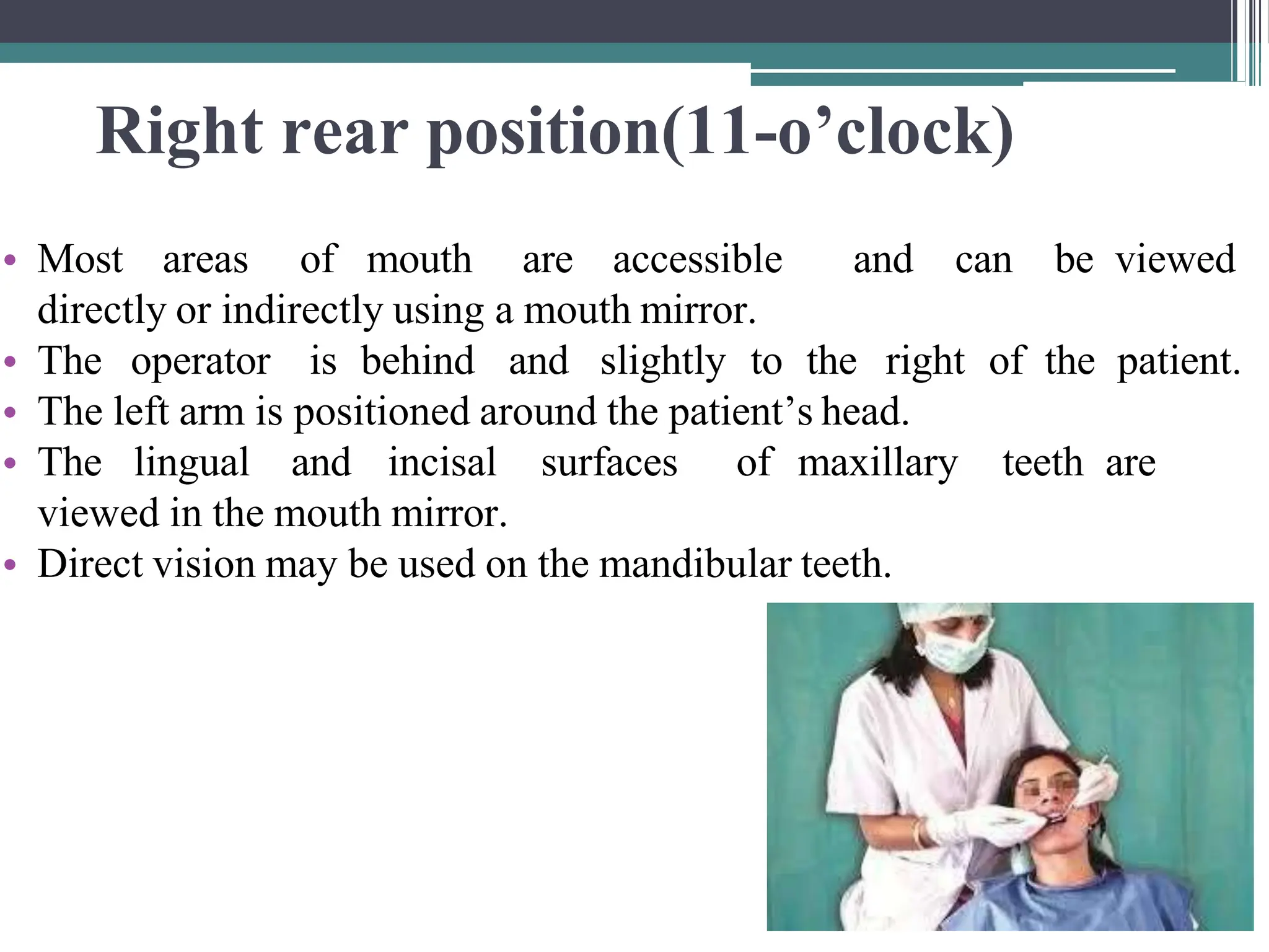 Dental chair position and Patient position.pptx