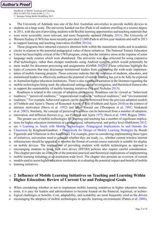 Mobile learning in Southeast Asia: Opportunities and challenges | PDF