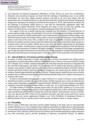 Mobile learning in Southeast Asia: Opportunities and challenges | PDF