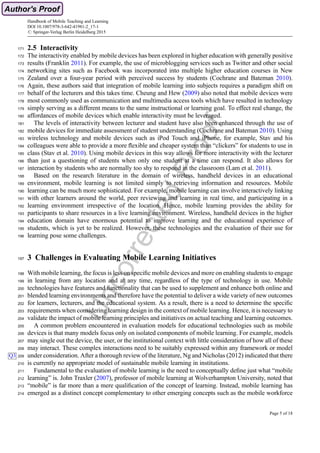 Mobile learning in Southeast Asia: Opportunities and challenges | PDF