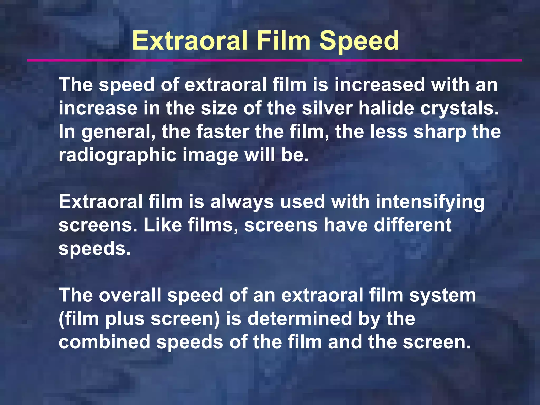 radiology-x-ray film & screens | PDF