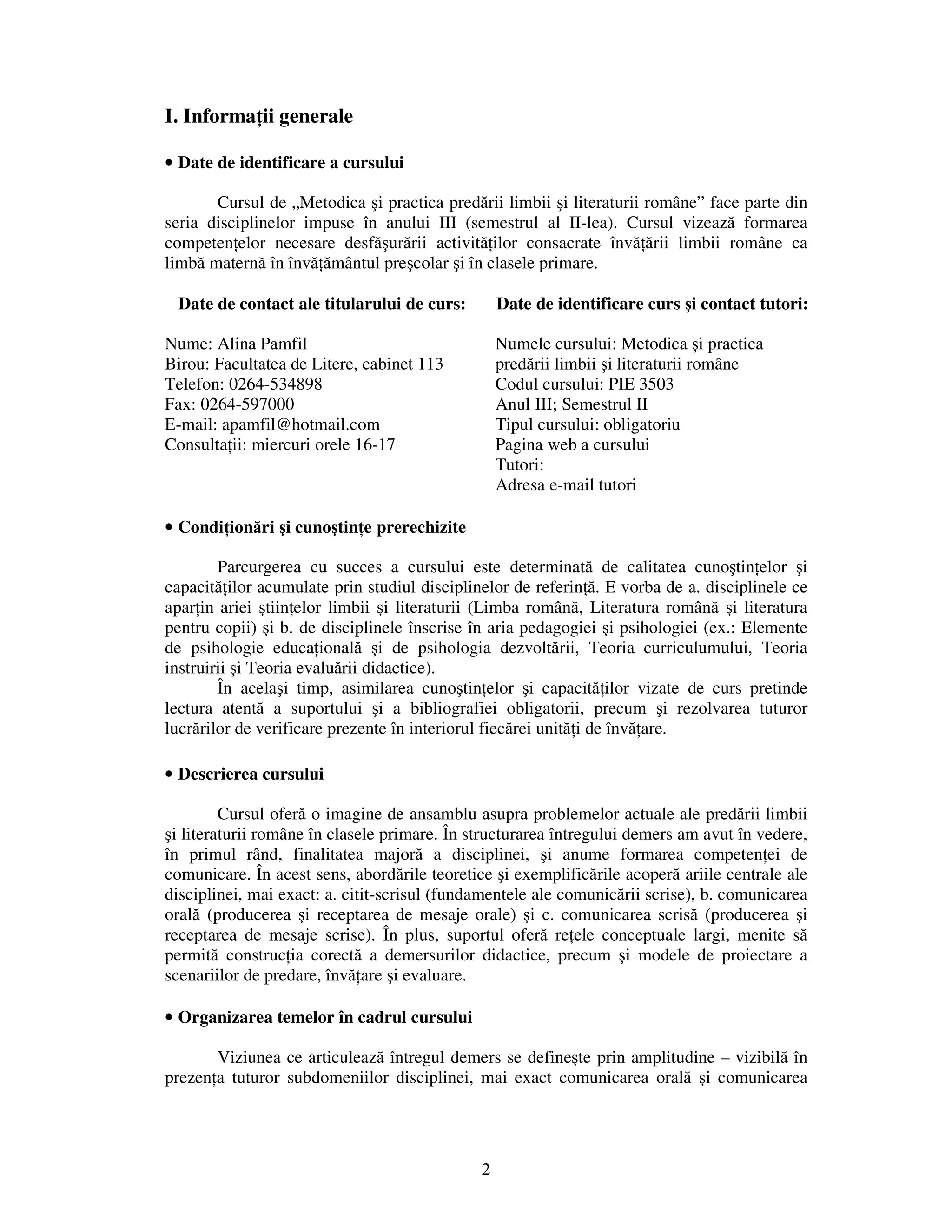 alina-pamfil-metodica-limba-romana-pdf | PDF