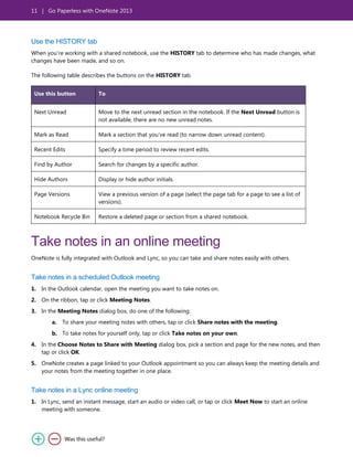 Go Paperless with Microsoft OneNote | DOCX