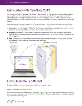 Go Paperless with Microsoft OneNote | DOCX