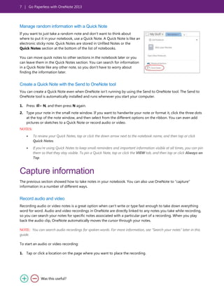 Go Paperless with Microsoft OneNote | DOCX