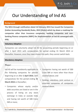 IND AS - An Overview | PDF | Stocks and Bonds | Personal Investing