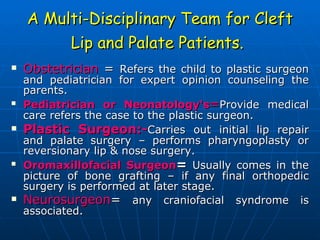 cleft management | PPT