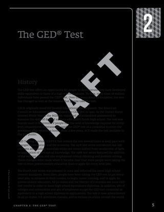 Teaching Adults: A 2014 GED Test Resource Book Sampler | PDF