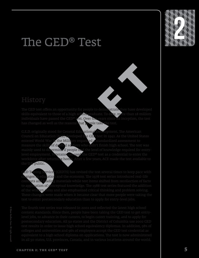 Teaching Adults: A 2014 GED Test Resource Book Sampler | PDF