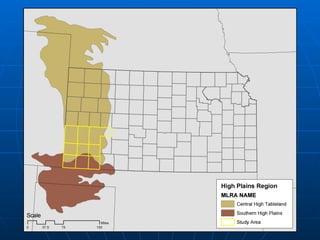 Archaeological Predictive Model for the High Plains of Southwestern ...