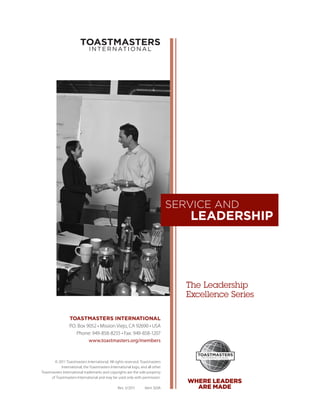 Service and Leadership (PDF) | PDF