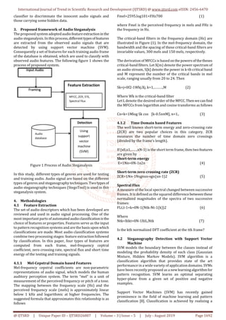 Audio Features Based Steganography Detection in WAV File | PDF