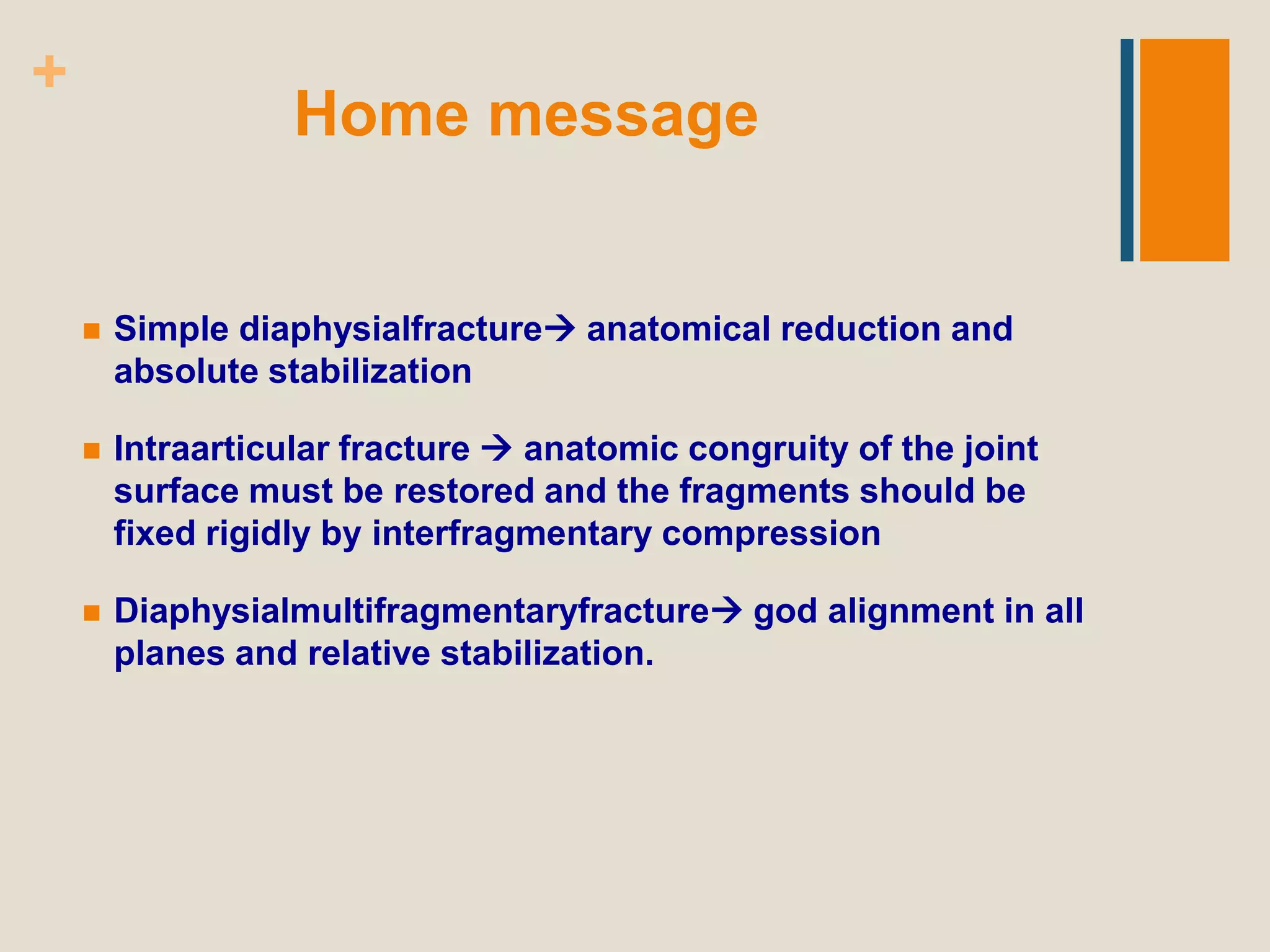 principles of fracture fixation | PPTX