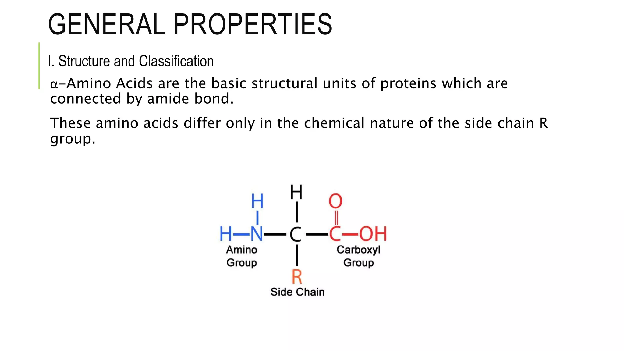 Physicochemical Properties of Amino Acids and Nutritional properties of ...