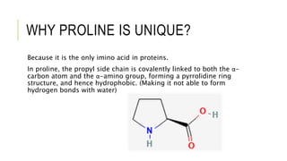 Physicochemical Properties of Amino Acids and Nutritional properties of ...