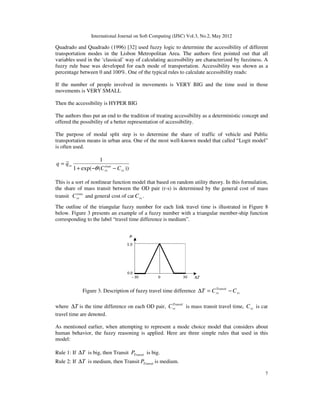 APPLICATION OF FUZZY LOGIC IN TRANSPORT PLANNING | PDF