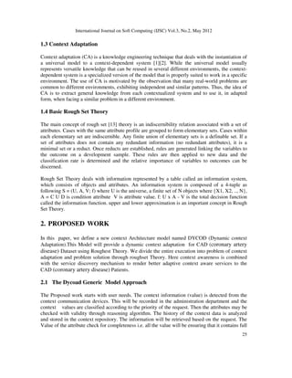 Dynamic Context Adaptation for Diagnosing the Heart Disease in Healthcare Environment Using ...