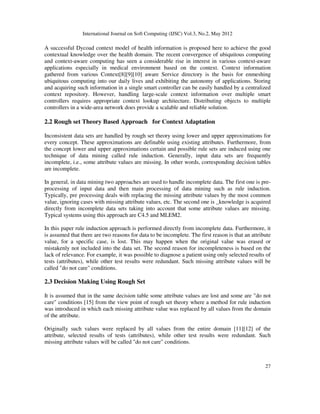 Dynamic Context Adaptation for Diagnosing the Heart Disease in Healthcare Environment Using ...