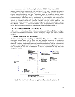 DISTRIBUTED AND BIG DATA STORAGE MANAGEMENT IN GRID COMPUTING | PDF