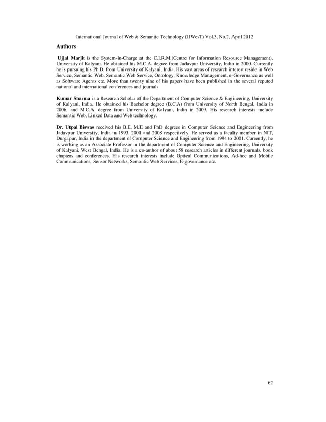 Discovering Resume Information using linked data | PDF