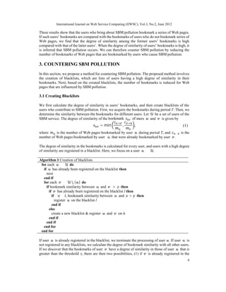 COMBATING SOCIAL BOOKMARKING POLLUTION.. | PDF