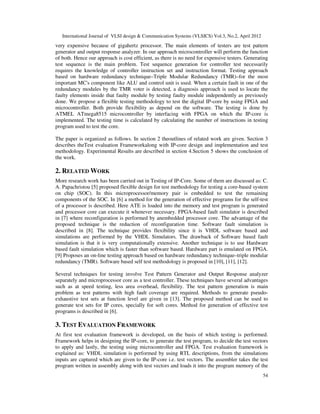 Microcontroller Based Testing of Digital IP-Core | PDF