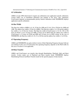 WISHBONE BUS ARCHITECTURE – A SURVEY AND COMPARISON | PDF