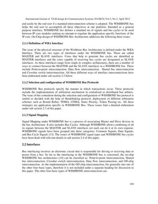 WISHBONE BUS ARCHITECTURE – A SURVEY AND COMPARISON | PDF