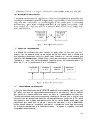 WISHBONE BUS ARCHITECTURE – A SURVEY AND COMPARISON | PDF