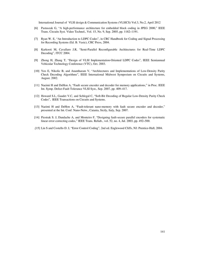 Fault Secure Encoder And Decoder With Clock Gating Pdf 3129