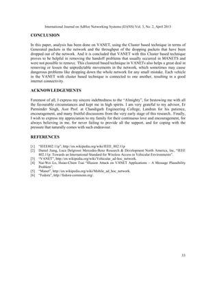 Performance Evaluation of Vehicular Ad Hoc Network (Vanet) Using Clustering Approach | PDF