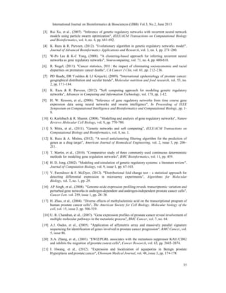 RECONSTRUCTION AND ANALYSIS OF CANCERSPECIFIC GENE REGULATORY NETWORKS FROM GENE EXPRESSION ...
