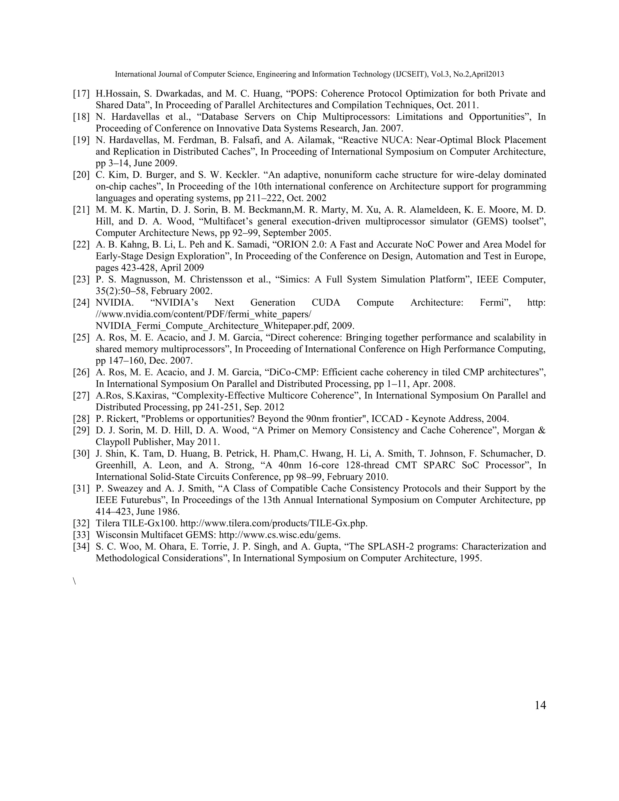 PHASE-PRIORITY BASED DIRECTORY COHERENCE FOR MULTICORE PROCESSOR | PDF