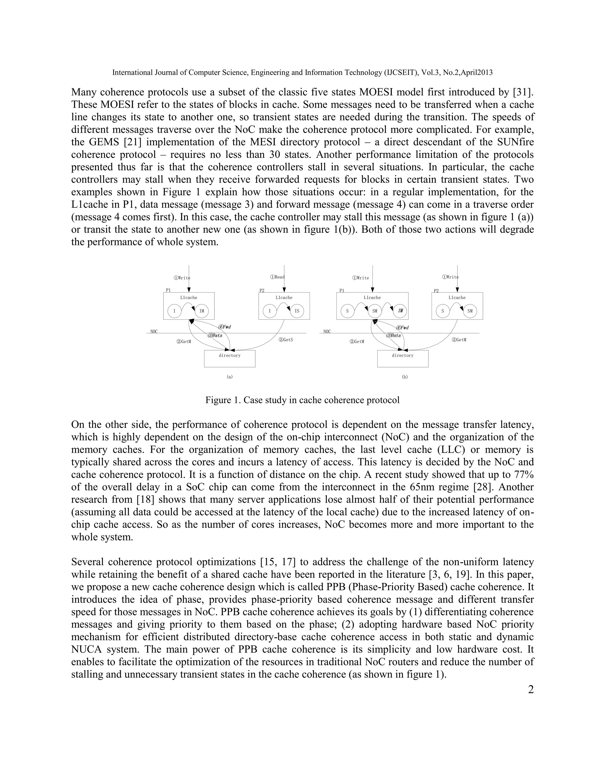 PHASE-PRIORITY BASED DIRECTORY COHERENCE FOR MULTICORE PROCESSOR | PDF