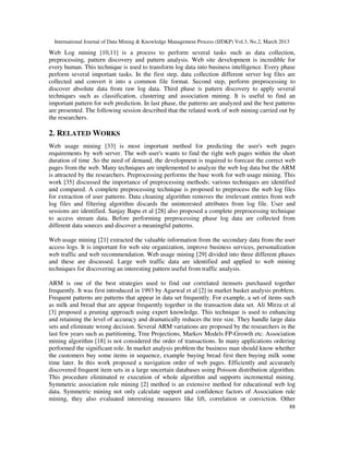 Integrated Web Recommendation Model with Improved Weighted Association Rule Mining | PDF