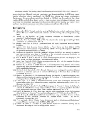 TOWARDS MORE ACCURATE CLUSTERING METHOD BY USING DYNAMIC TIME WARPING | PDF